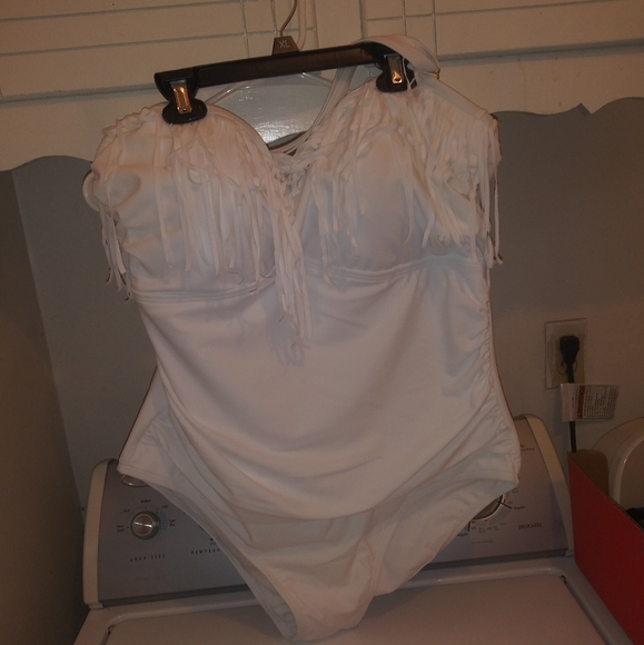 Swimsuits For All | Swim | New Wo Tags White Swim Suit | Poshmark